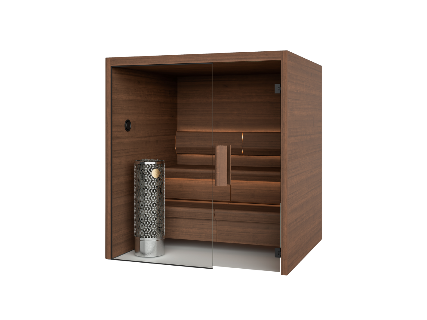 Indoor Cedar Cube Saunas | Indoor Saunas | Home Sauna Kits – The ...